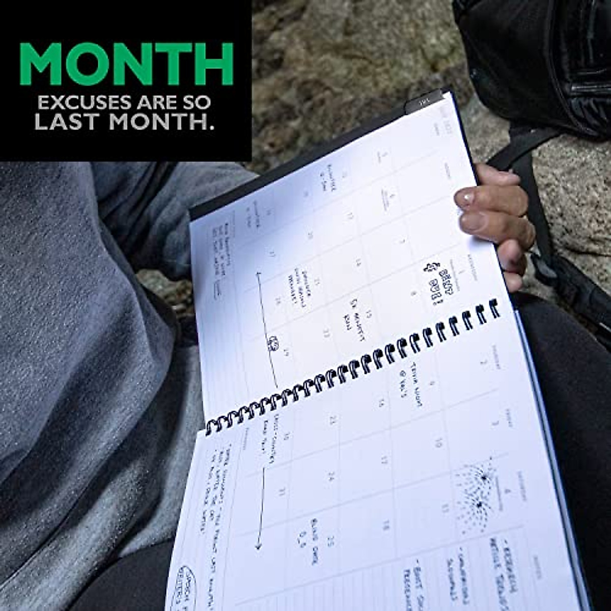 AT-A-GLANCE 2022-2023 Planner, Weekly & Monthly Academic, 5-1/2" x 8-1/2", Small, Elevation, Black (75101P05)