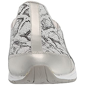 Easy Spirit Women's TRAVELTIME419 Mule, Grey 50, 8 X-Wide