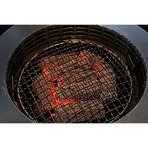 BGGWOLF Charcoal 100% Natural Blocky Charcoal Made from Bamboo, Green Healthy Burning Non-Toxic, Suitable for Family Dinner Party Outdoor Play for Barbecue，5lb