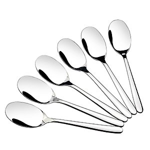 Parlynies 8 Pieces Large Serving Spoons, Stainless Steel Buffet Serving Spoons