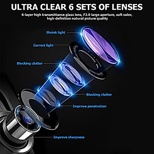 Mirror Dash Cam for Car, 4.3" Backup Smart Rearview Mirror Camera, Waterproof HD 1080P Front and Rear Wide Angle, Support Dual Cameras, Night Vision, Parking Assistance & Loop Record