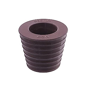 DGQ Patio Umbrella Cone Umbrella Wedge Plug for Patio Table Hole Opening 2-2.5 Inch (Brown)