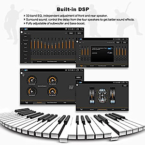 JOYING 9 Inch Single Din Touch Screen Car in-Dash Navigation GPS Units Android 10 IPS Screen 1280x720 Car Stereo Multimedia Player 4GB+64GB Support 4G SIM Card/5Ghz WiFi/FM Radio/DVR/Bluetooth 5.1