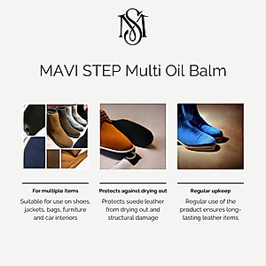 MAVI STEP Multi Oil Balm Suede & Nubuck Renovator Cream - 107 Bright Yellow