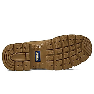 Skechers Men's Wascana Millit Boot Industrial Shoe, Camel Brown, 12