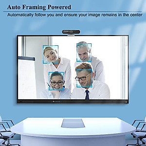 LINGHUFOX 75" Smart Board 4K Touchscreen Interactive Whiteboard for Classroom and Office, Robust App Ecosystem for Collaboration (Included Movable Stand, Conference Camera and Conference Speakerphone)