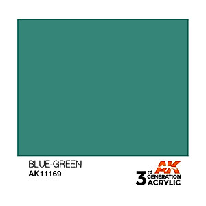 AK Interactive 3rd Gen Acrylic Blue-Green 17ml