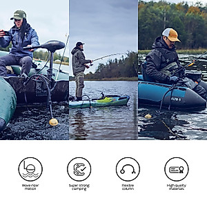 ITGAM0007 Deeper Flexible Arm Mount 2.0 for Boats/Kayaks, Black , 80cm