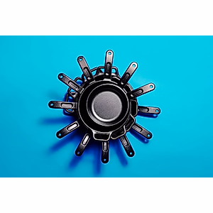 Lodge BOLD 12 Inch Seasoned Cast Iron Skillet with Loop Handles, Design-Forward Cookware