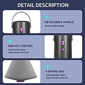 TAISHAN UV Portable Clothes Dryer, Travel Mini Dryer Machine，New Generation Electric Clothes Drying With sterilization function for Apartments