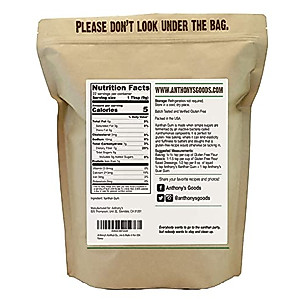 Anthony's Xanthan Gum, 1 lb, Batch Tested Gluten Free, Keto Friendly, Product of USA