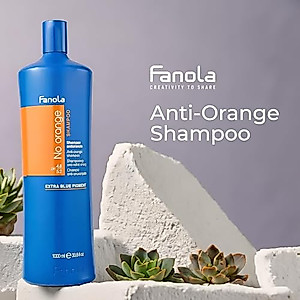 Fanola No Orange Shampoo Package (350 ml) Pack of 2