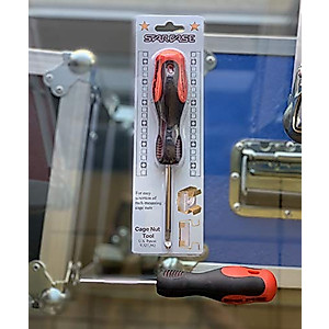 Cage Nut Insertion Tool for 3/8" Square Hole Rack Rail (4HARCNITOOL)