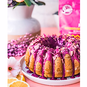 Suncore Foods Pink Pitaya Powder, Pink Food Coloring Powder, Gluten-Free, Non-GMO, 5oz (1 Pack)