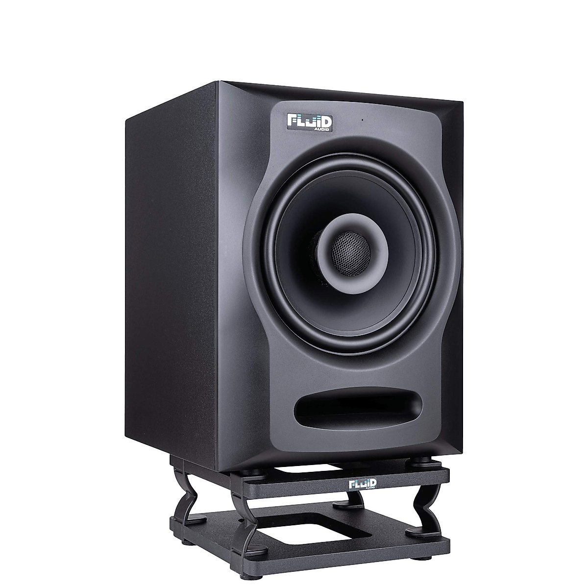Fluid Audio DS8: Decoupling Adjustable Monitor Stand for 6-8" Speaker Loaded Studio Monitors