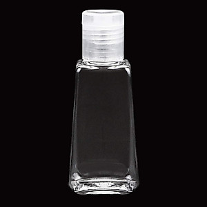 BIGNC 30 Pack Portable Travel Bottle, Empty Clear Travel Refillable Flip-Top Bottles for Travel Outdoor Camping Business, 1Ounce