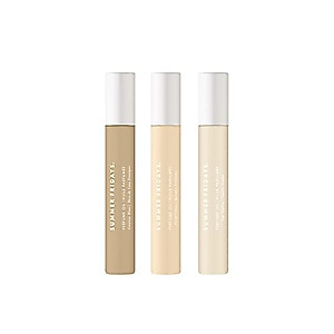 Summer Fridays Fragrance Trio Roll On Perfume Oils for Women and Men - Mood Lifting, Long Lasting - Coconut Wave, Soft Vanilla, Crisp Citrus - 0.3 Fl Oz, 3 Count (Pack of 1)