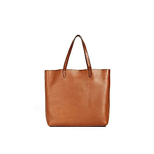 Madewell Women's The Transport Tote, English Saddle, Tan, Brown, One Size