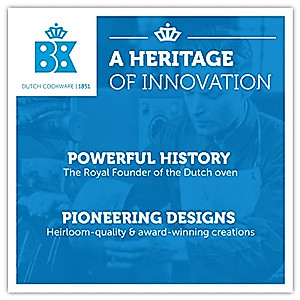 BK Cookware Bourgogne Enameled Cast Iron 4.4QT Dutch Oven, Sunny Yellow