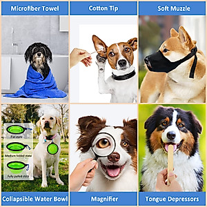 GPUSFAK Pet First Aid Kit for Dogs and Cats - Pet Emergency Kit for Traveling Home