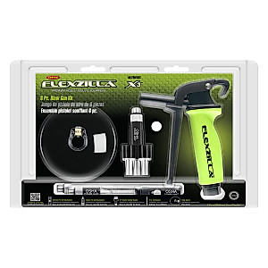 Flexzilla X3 Blow Gun Kit, 6-Piece, ZillaGreen - AG1200FZKIT