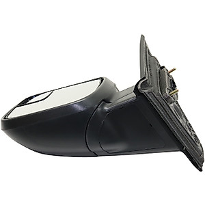 Kool Vue Driver & Passenger Side Power Non-Heated Mirrors for Ford Explorer 2016-2019 Manual Fold With Spotter Glass; Without Signal Light, Memory, Puddle Lamp & Auto-Dimming Textured