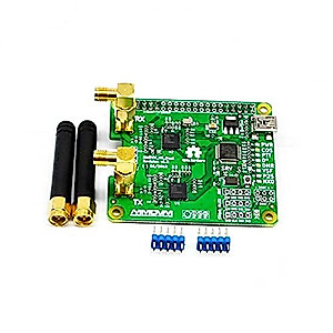 MMDVM Duplex Hotspot Module Dual Hat V1.5.2 Support P25 DMR YSF NXDN DMR Slot 1 + Slot 2 for Raspberry pi with USB Port (Without OLED)