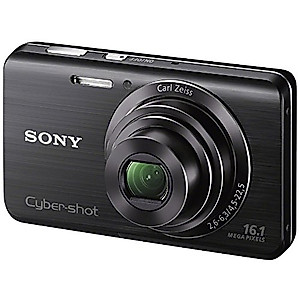 Sony Cyber-shot DSC-W650 16.1 MP Digital Camera with 5x Optical Zoom and 3.0-Inch LCD (Black) (2012 Model)
