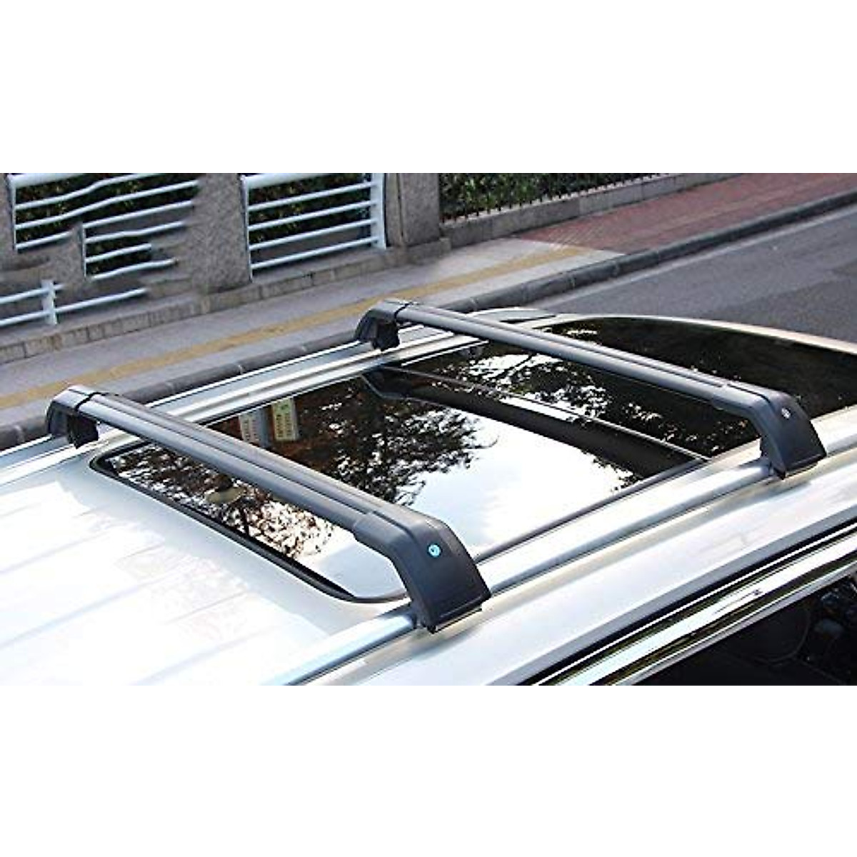 Cross Bar for Ford Edge 2015 2016 2017 2018 2019 2020 2021 2022 2023 Crossbar Roof Rail Rack Luggage
