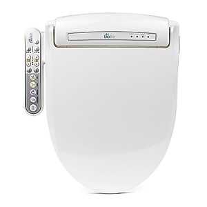 Bio Bidet by Bemis BB-800 Bidet Toilet Seat, Adjustable Warm Water, Round, White