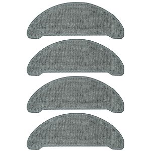BBT BAMBOOST Mop Pad Accessories Fit for AIRROBO T10+, Laresar L6 Pro, Honiture Q6 Pro, Neabot NOMO N2 Vacuum Cleaner(4 Pack)