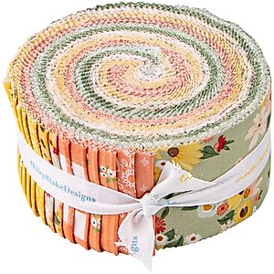 Echo Park Paper Co. Homemade Rolie Polie 40 2.5-inch Strips Jelly Roll Riley Blake RP-13720-40