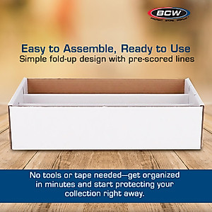 BCW Super Shoe Storage Box, 3000 Count