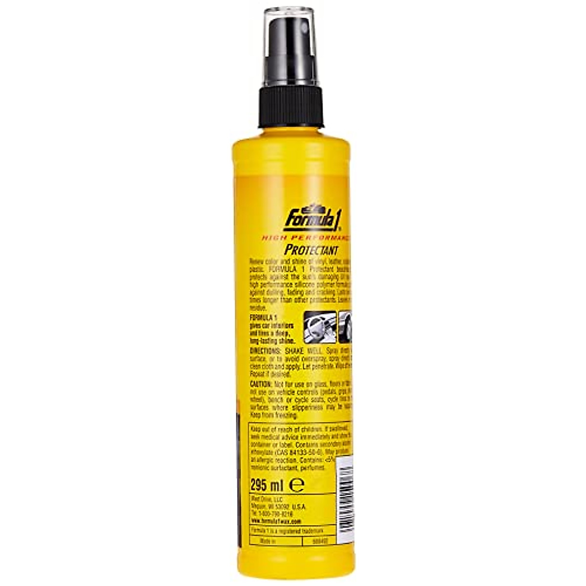 Formula 1 Protectant – High Performance Car Cleaner – Car Cleaning Spray to Shine & Protect – Multi-Surface Car Cleaning Supplies w/Silicone Technology – Exterior & Interior Care Products (10 oz)