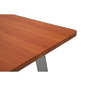 OFM Table Computer Desk, 55, Cherry