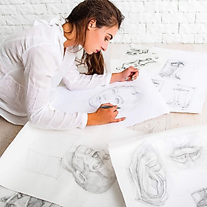 Premium Metal Drawing Mechanical Pencils for Sketching in Leather Pencil Case, 2mm Lead Refills, Kneaded Eraser for Artists, Designers and Drafting