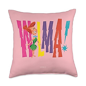 The Flintstones WILMA Throw Pillow, 18x18, Multicolor