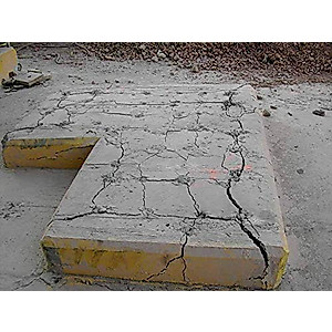 Dexpan Expansive Demolition Grout 44 Lb. Box for Rock Breaking, Concrete Cutting, Excavating. Alternative to Demolition Jack Hammer Breaker, Jackhammer, Concrete Saw, Rock Drill (DEXPAN44BOX2) (50F-77F)