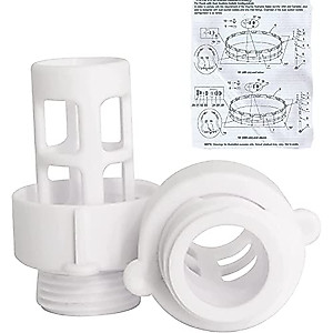 10184 hose adapter Garden Hose Drain Plug Connector for Intex Part Number 10184 Adapter for Round Swimming Pool
