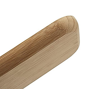 Bamboo Vanity Tray, Bathroom Counter Tray, Toilet Tank Tray, Bathroom Tray for Organizing and Home Decor, 9.8 x 5.5 x 0.8 inch