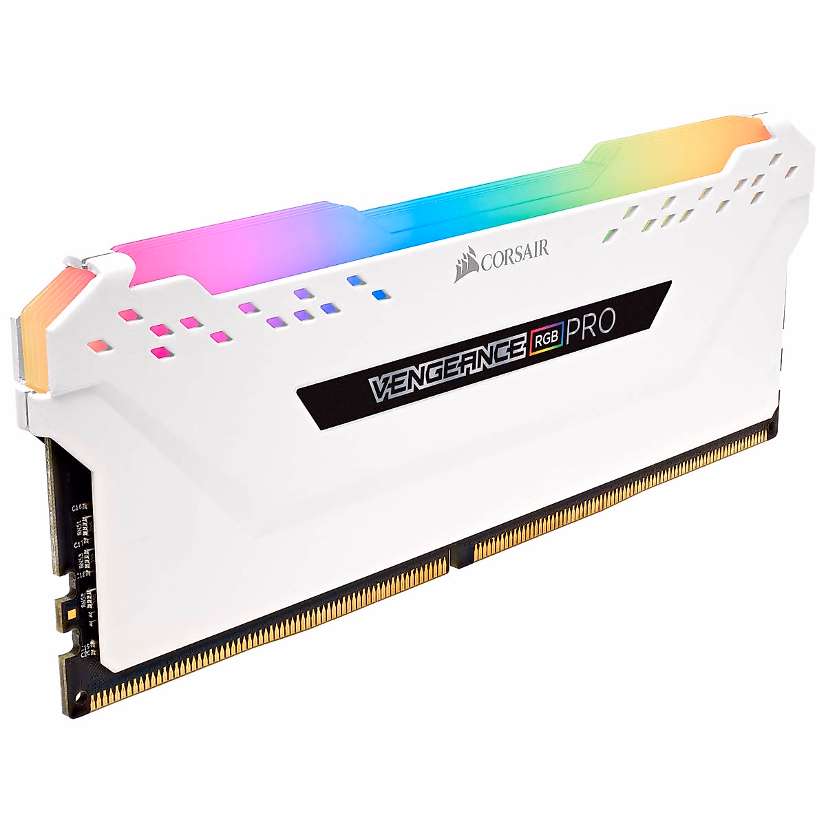 CORSAIR Vengeance RGB PRO 32GB (2x16GB) DDR4 2666 (PC4-21300) C16 Desktop Memory – White