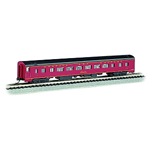 Bachmann Trains - 85' Smooth-Side Coach CAR - Norfolk & Western #1728 - N Scale