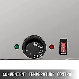 VADSBO Commercial Hot Fudge Warmer, 800W/1600W Cheese Sauce Warmer Pump Dispenser, Stainless Steel Food Warmer Chocolate Heated Pump 30-110℃, for Hot Fudge Caramel Butter