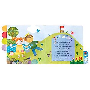 C.R. Gibson My First Mother Goose Nursey Rhyme Book for Children, 10 x 8.7 x 0.5 inches, 1 piece