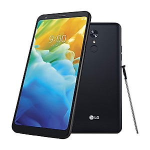 LG Electronics Stylo 4 GSM Unlocked Phone - 6.2in Screen - 32GB - Black (Renewed)