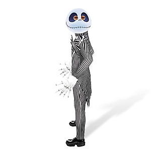 Byriady Jack Skellington Before Christmas Halloween Sally Halloween Costume with Cosplay Outfit Mask and Gloves