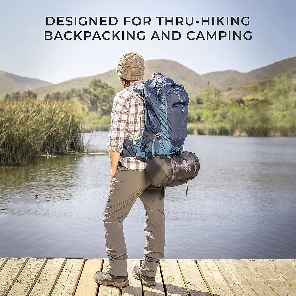 Hyke & Byke Katahdin 0°F Cold Weather Mummy Hiking & Backpacking Sleeping Bag - Synthetic 625 FP 4 Season Sleeping Bags for Adults - Ultralight Includes Compression Stuff Sack (Charcoal Gray, Long)