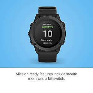 Garmin tactix Delta, Premium GPS Smartwatch with Specialized Tactical Features, Designed to Meet Military Standards