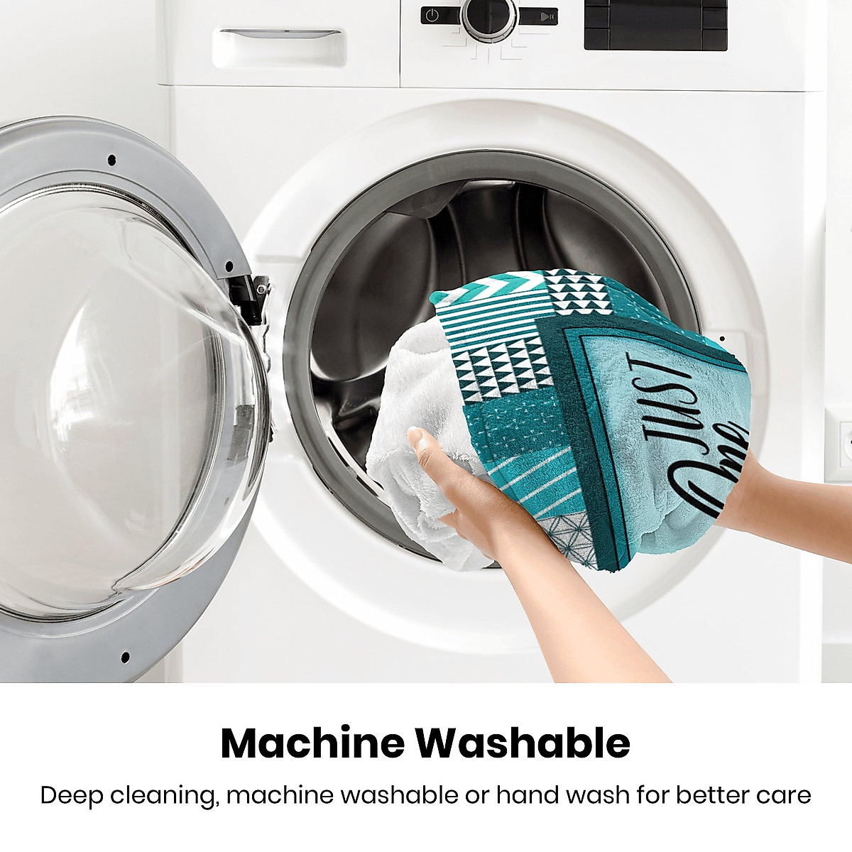 Just a Girl Who Loves Books Reading Blanket 60"X50", Gift for Book Lover, Book Gifts for Women, Reader Gifts, Reading Gifts for Book Lovers, Book Blanket, Book Worm Gifts for Women, Librarian Gifts