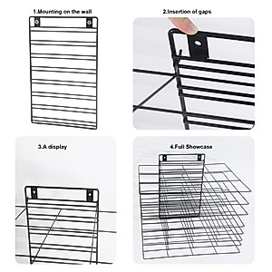 LIAQICHA Premium Iron Art Drying Rack with 8 Removable Shelves for Classroom - 16.1 x 11.9 x 13.8 Inches - Art Storage Organizer and Painting Drying Shelf